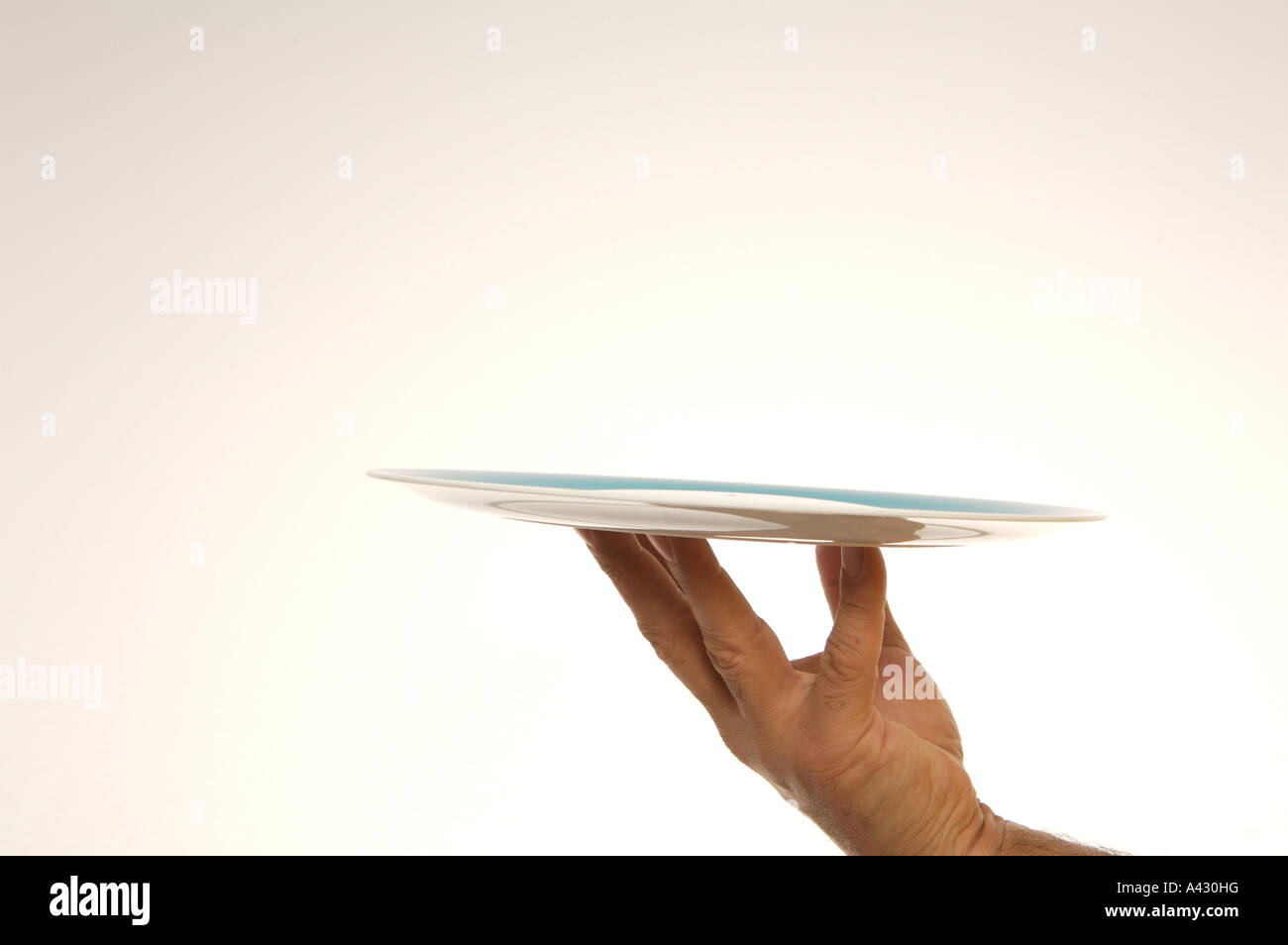 hand arm blank sign Stock Photo - Alamy