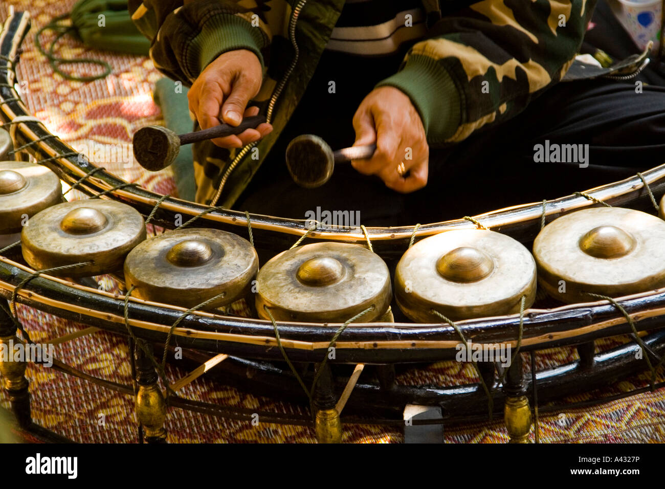 Traditional Instruments Played while Mourning a Death Luang Prabang ...