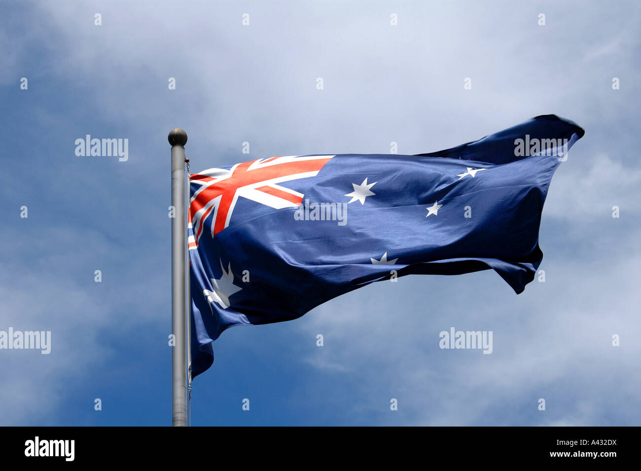 Australian National Flag Stock Photo - Alamy
