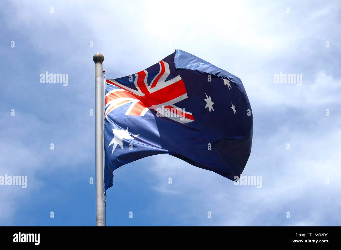 Australian National Flag Stock Photo - Alamy