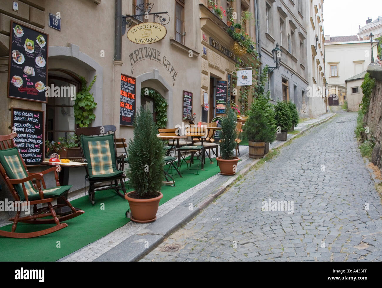 Prague small side hi-res stock photography and images - Alamy