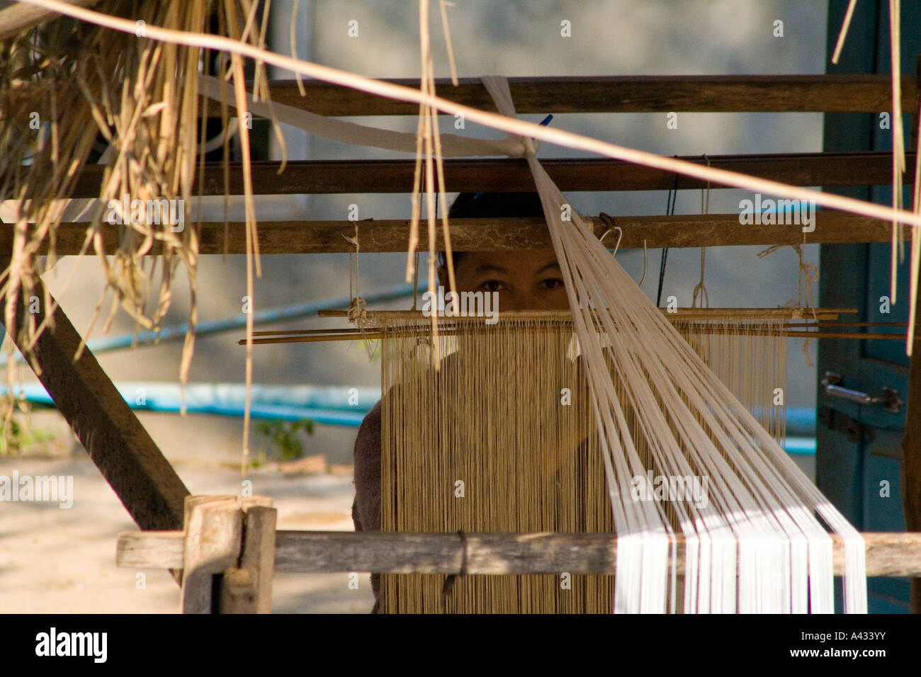 Traditional woven textiles of laos hi-res stock photography and images ...