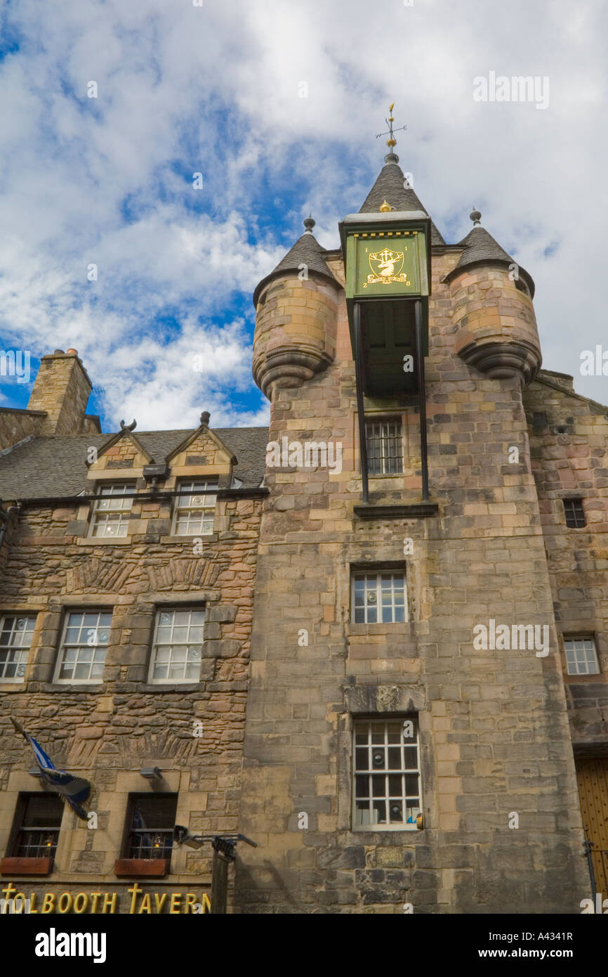 The Canongate Tolbooth Stock Photo - Alamy