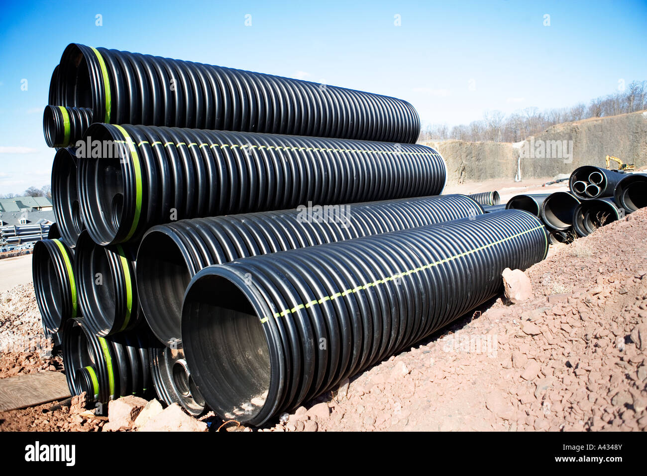 CONSTRUCTION,, PIPES,, WATER,, WATER, PIPES,, UNDERGROUND,, DRINKING ...