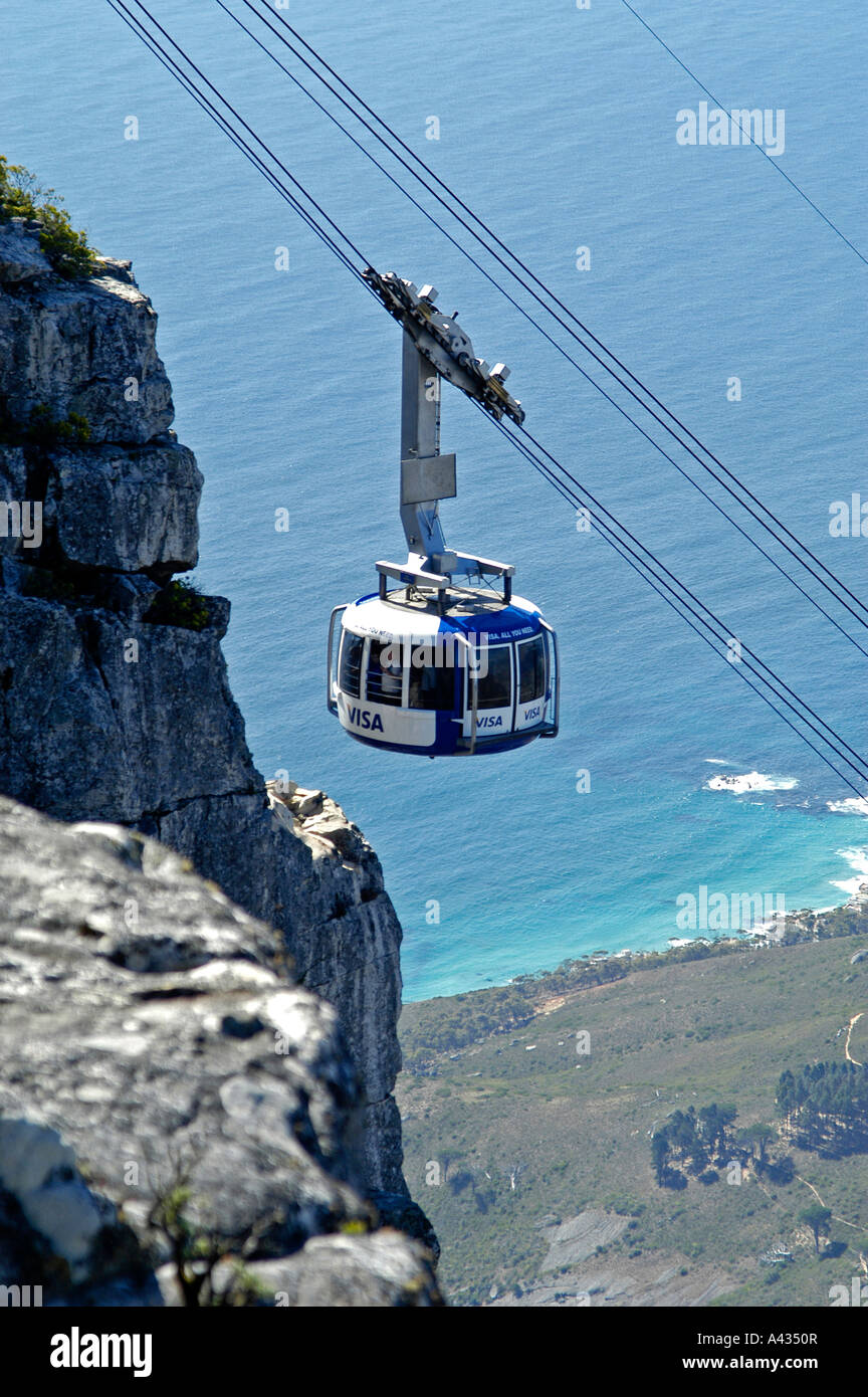 Table Mountain cable car, Cape Town,South Africa Stock Photo - Alamy
