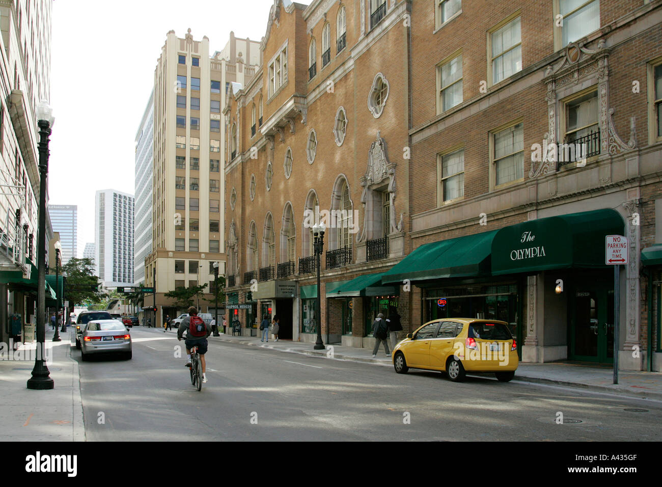 Miami Downtown South Sunshine State Florida USA modern office block ...