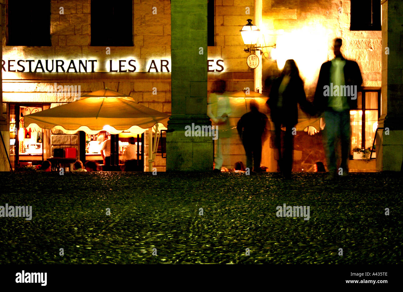 Switzerland couple night hi-res stock photography and images - Alamy