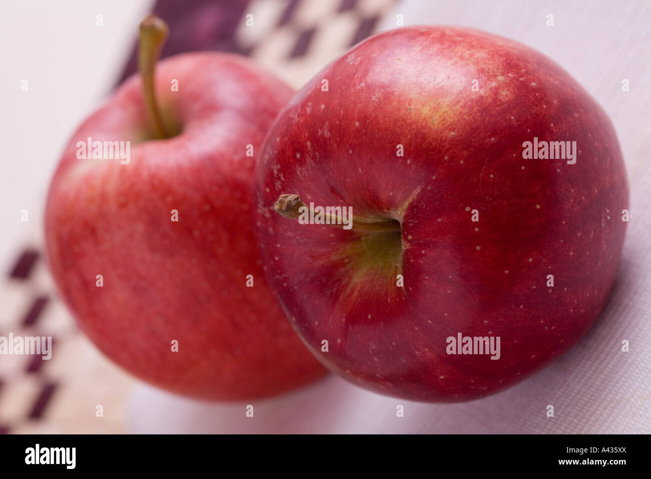 Fresh red prince apples Stock Photo - Alamy