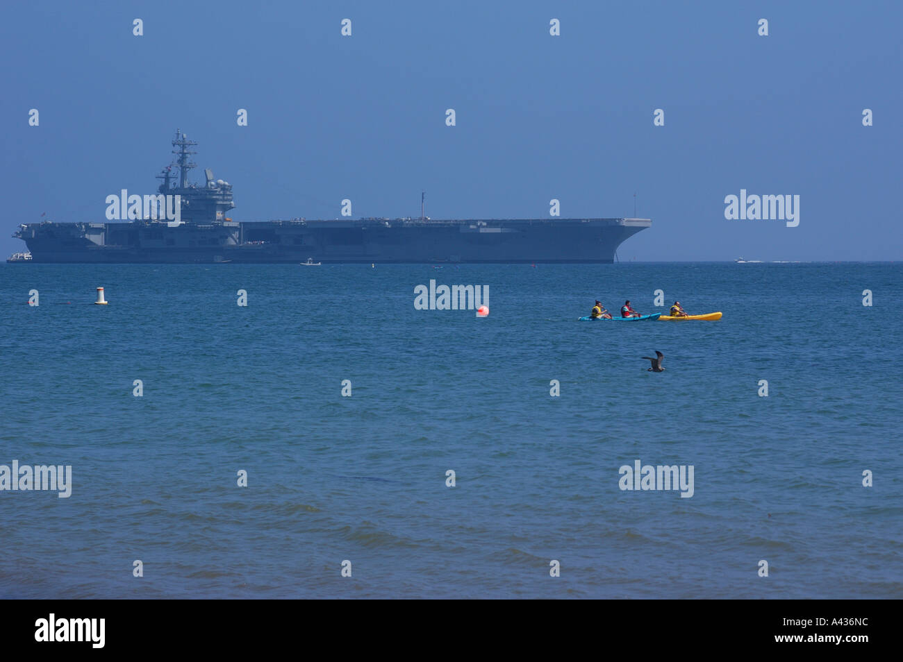 U.S.S. Ronald Reagan Stock Photo - Alamy