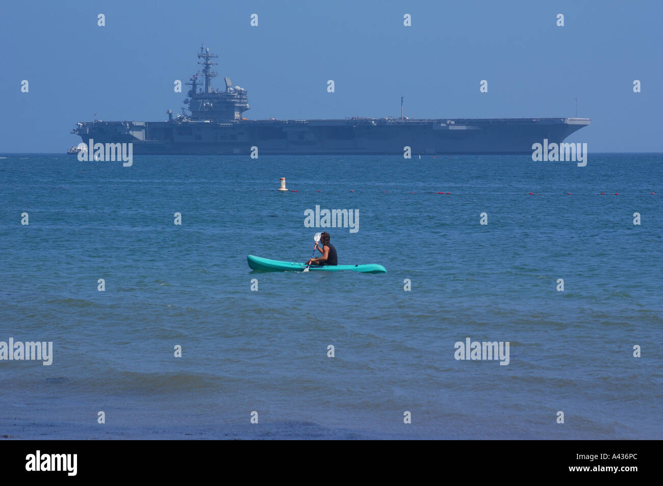 U.S.S. Ronald Reagan Stock Photo - Alamy