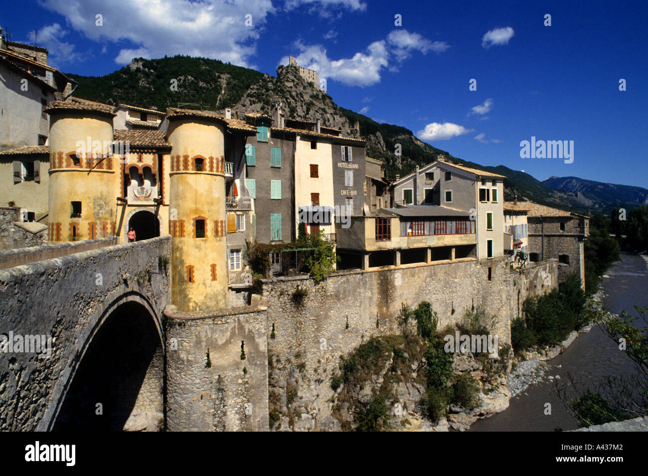 Medieval french village entrevaux hi-res stock photography and images ...