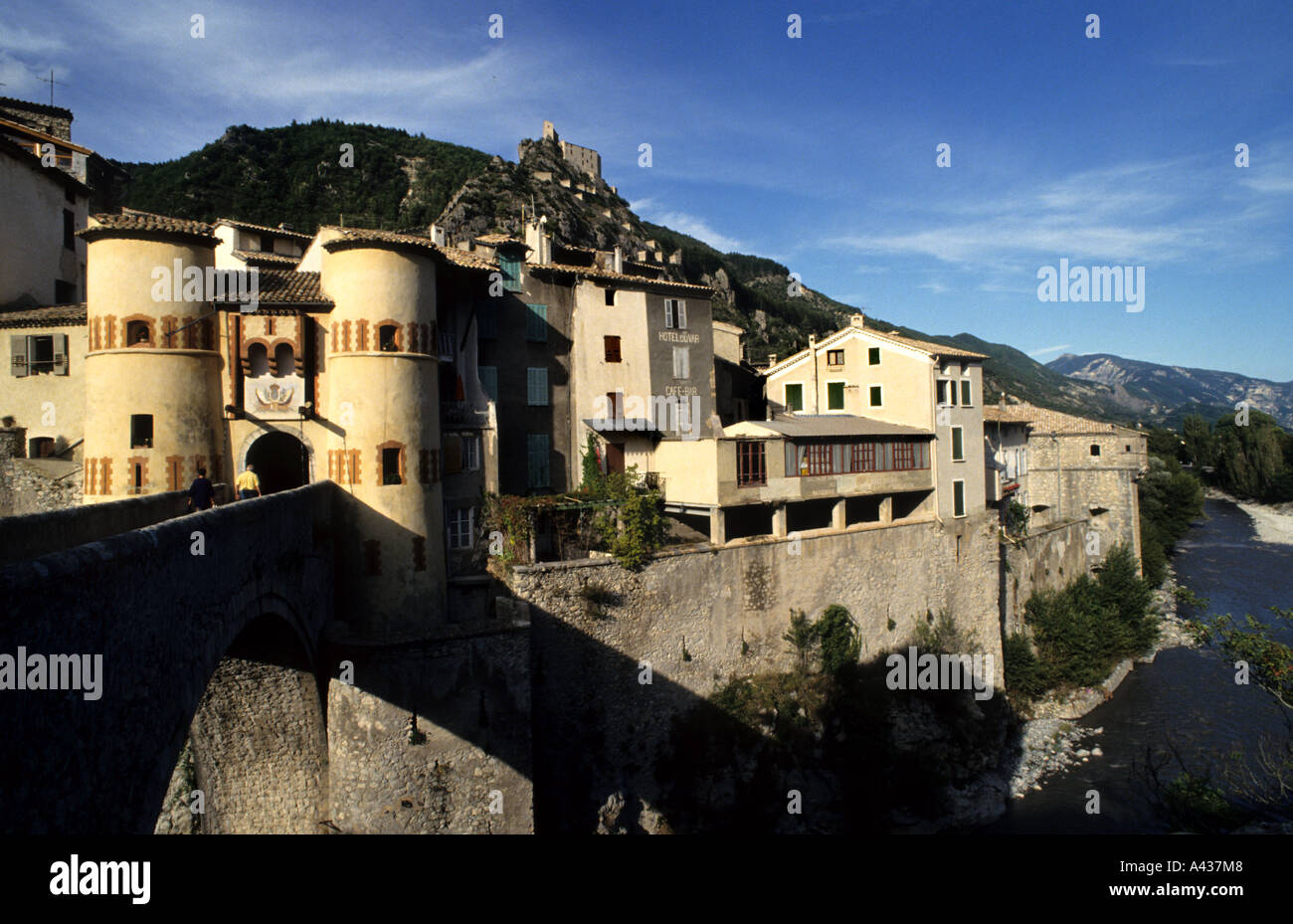 Medieval french village entrevaux hi-res stock photography and images ...