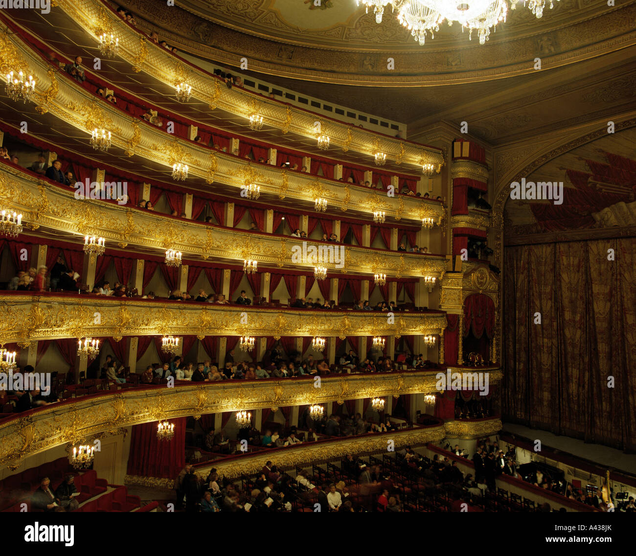 Russian opera house inside hi-res stock photography and images - Alamy
