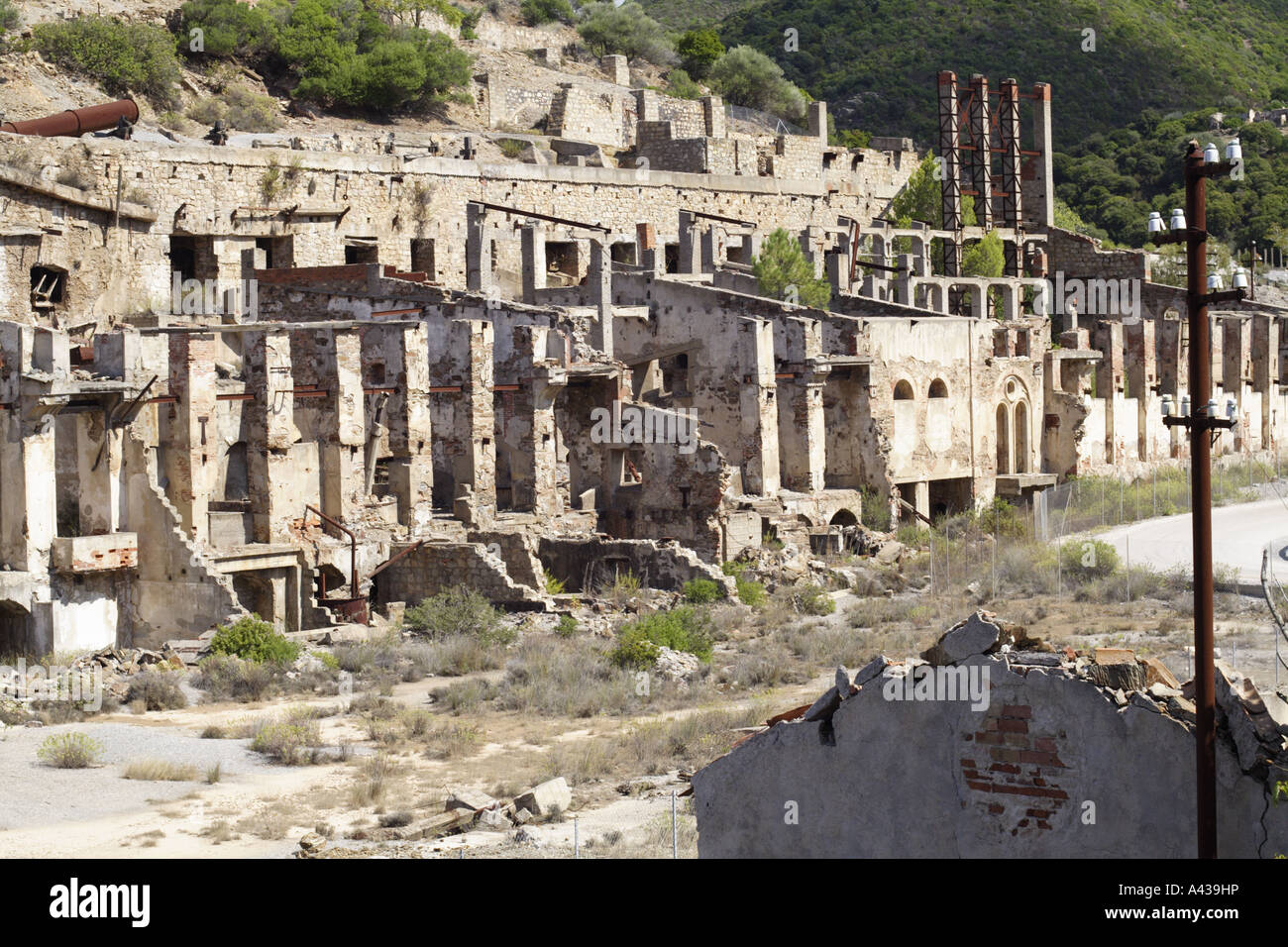 Sardinia – mining – ancient areas – ONAFHANKLIK