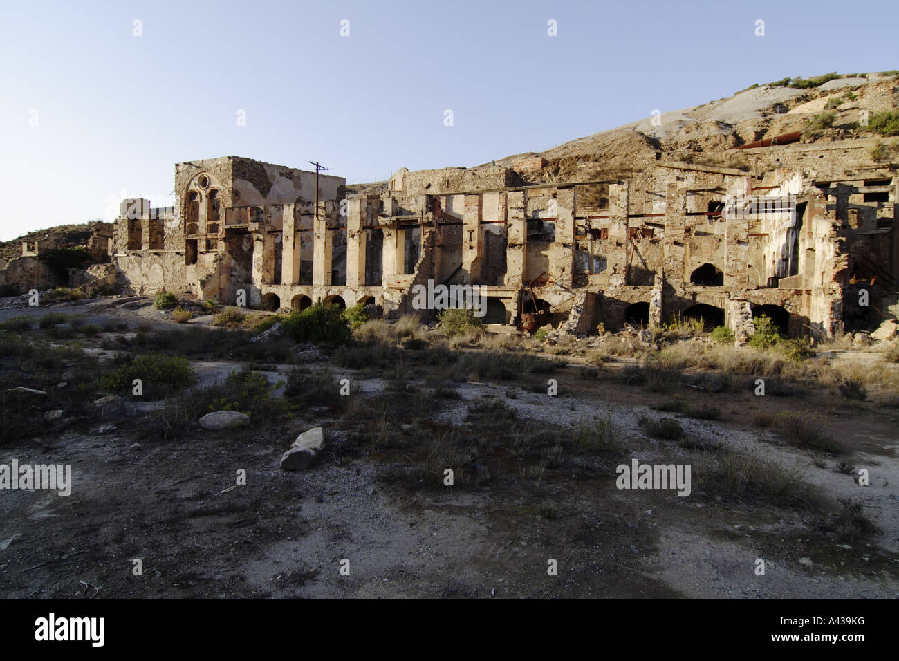 Abandoned mining place in Ingurtosu. Sardinia, Italy Stock Photo - Alamy