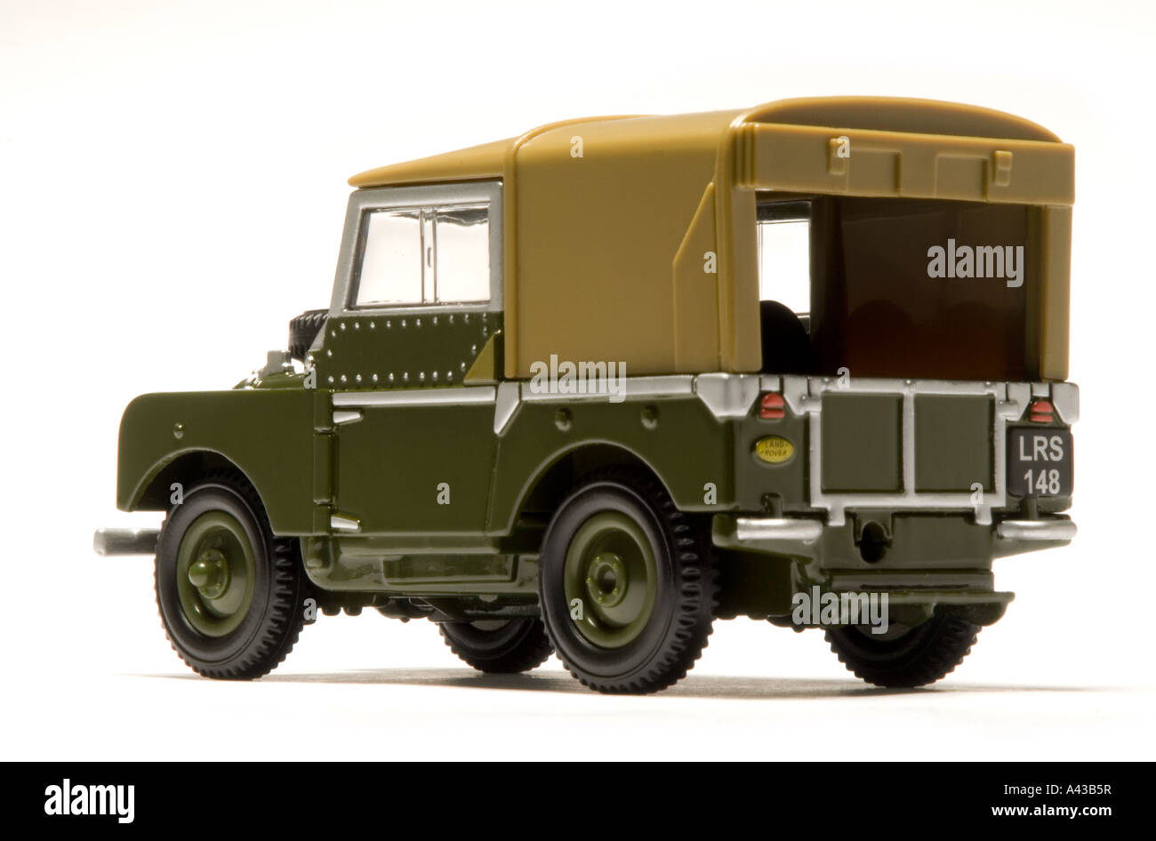 Toy Land Rover Stock Photo - Alamy