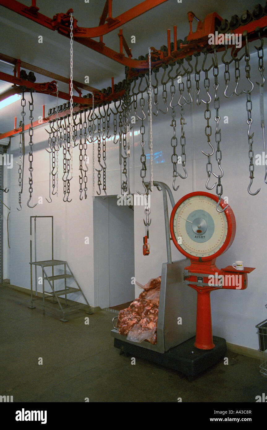 G.B. England, Devon. Meat processing factory. 2002 Stock Photo - Alamy