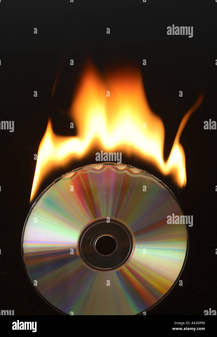 Burnt cd hi-res stock photography and images - Alamy