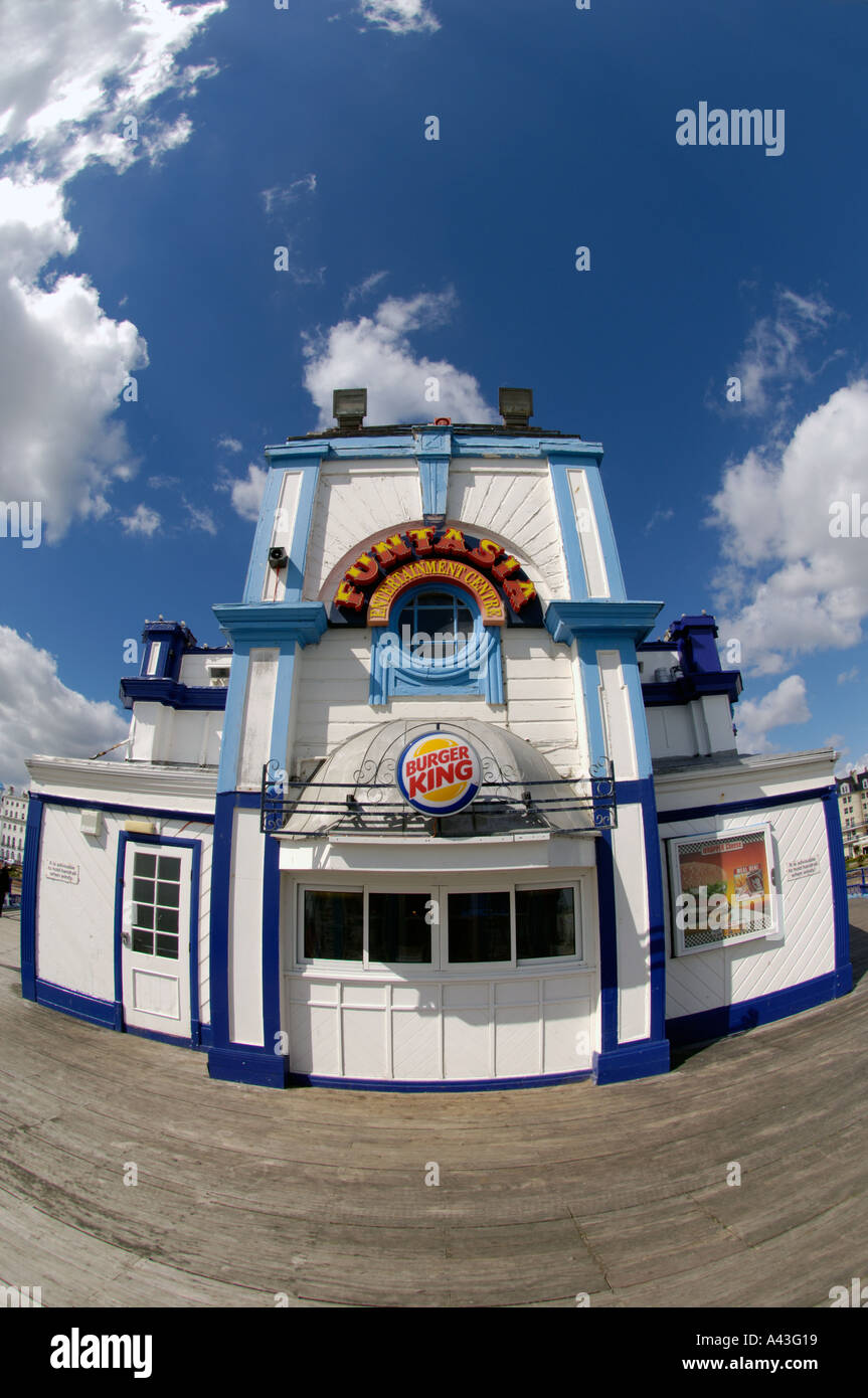 Eastbourne pier arcade hi-res stock photography and images - Alamy