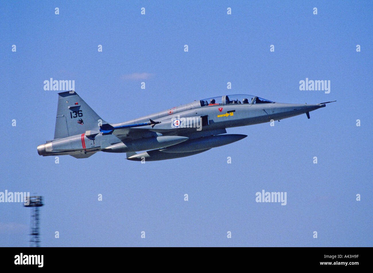 Royal Norwegian Air Force Northrop F-5 Tiger fighter aircraft Stock ...