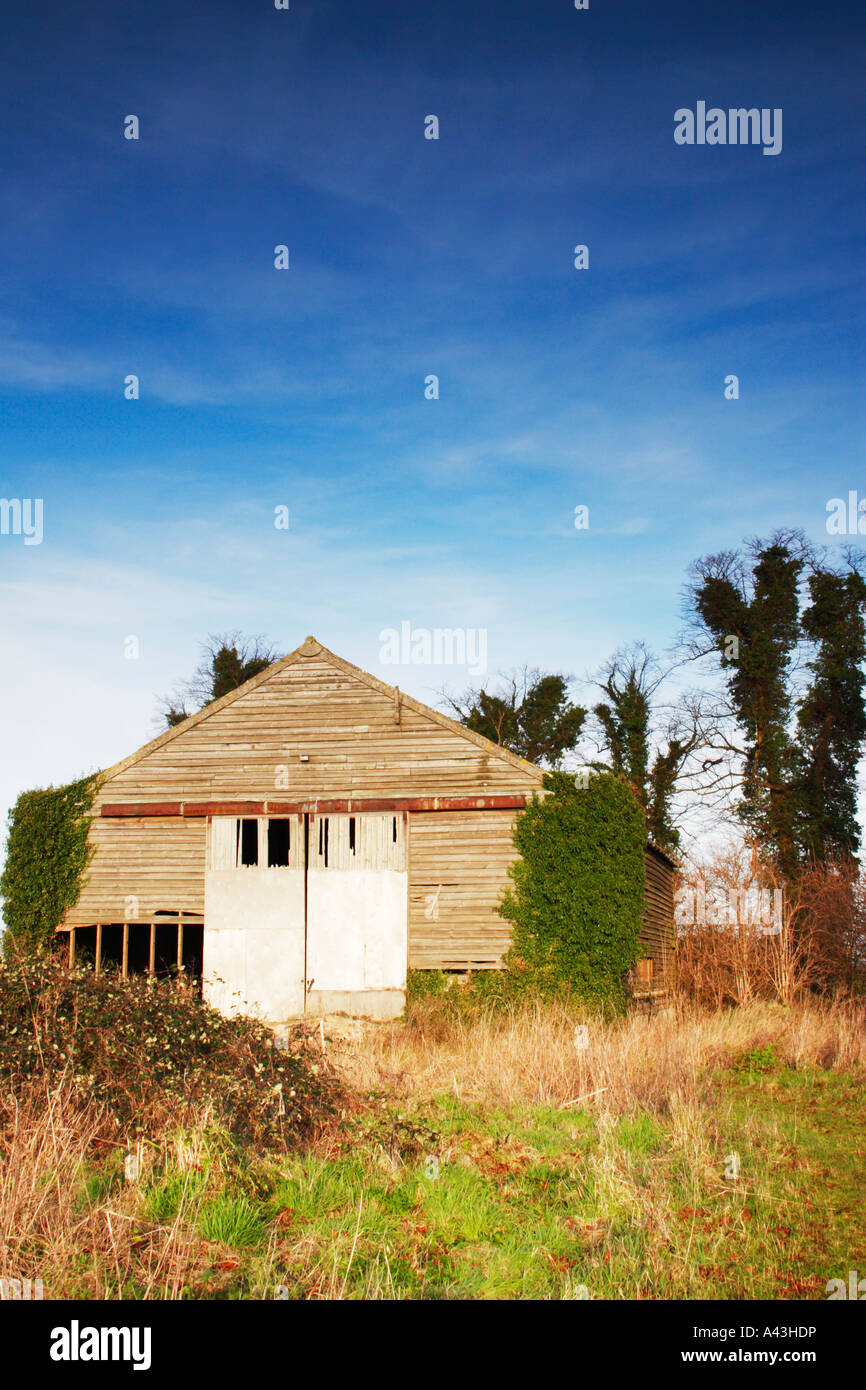 An old derelict barn Stock Photo - Alamy