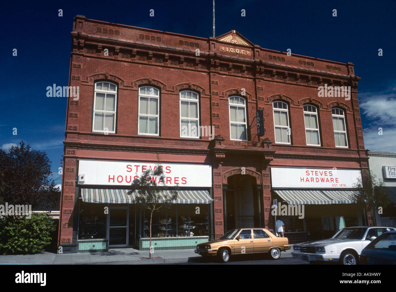 St Helena California. Napa Valley Stock Photo - Alamy