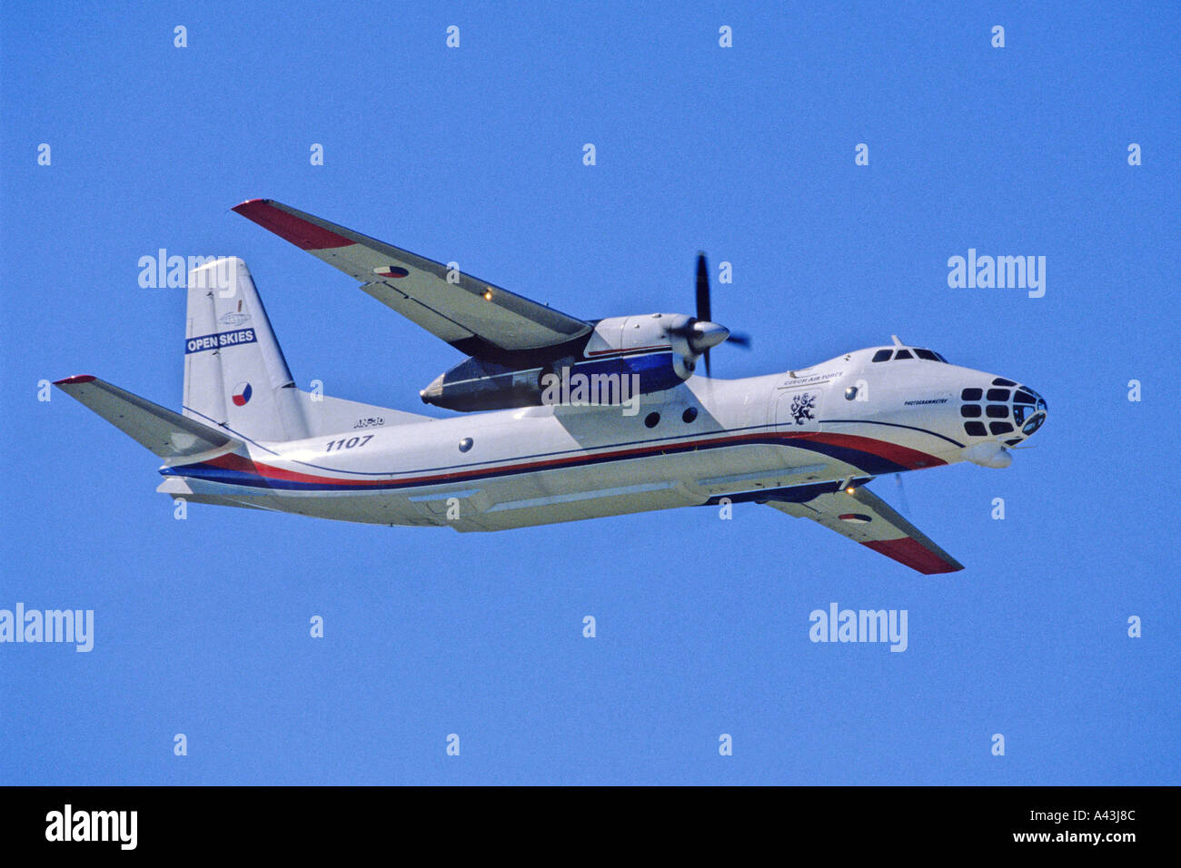 Czech Air Force Antonov An-30 Clank Stock Photo - Alamy