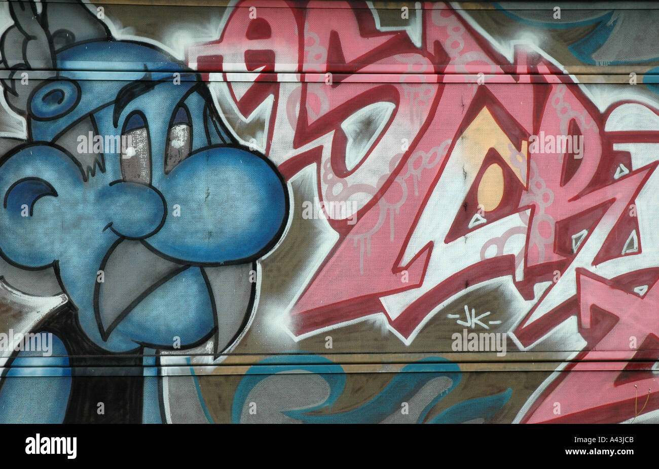 Graffiti on bus shelter hi-res stock photography and images - Alamy