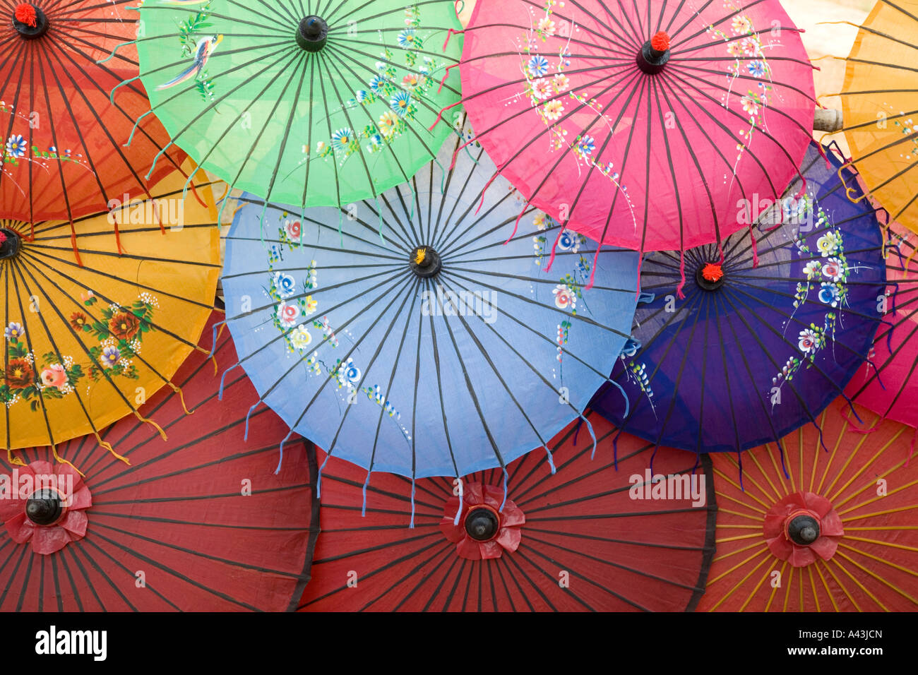 Parasol, Pathein, Myanmar Stock Photo - Alamy