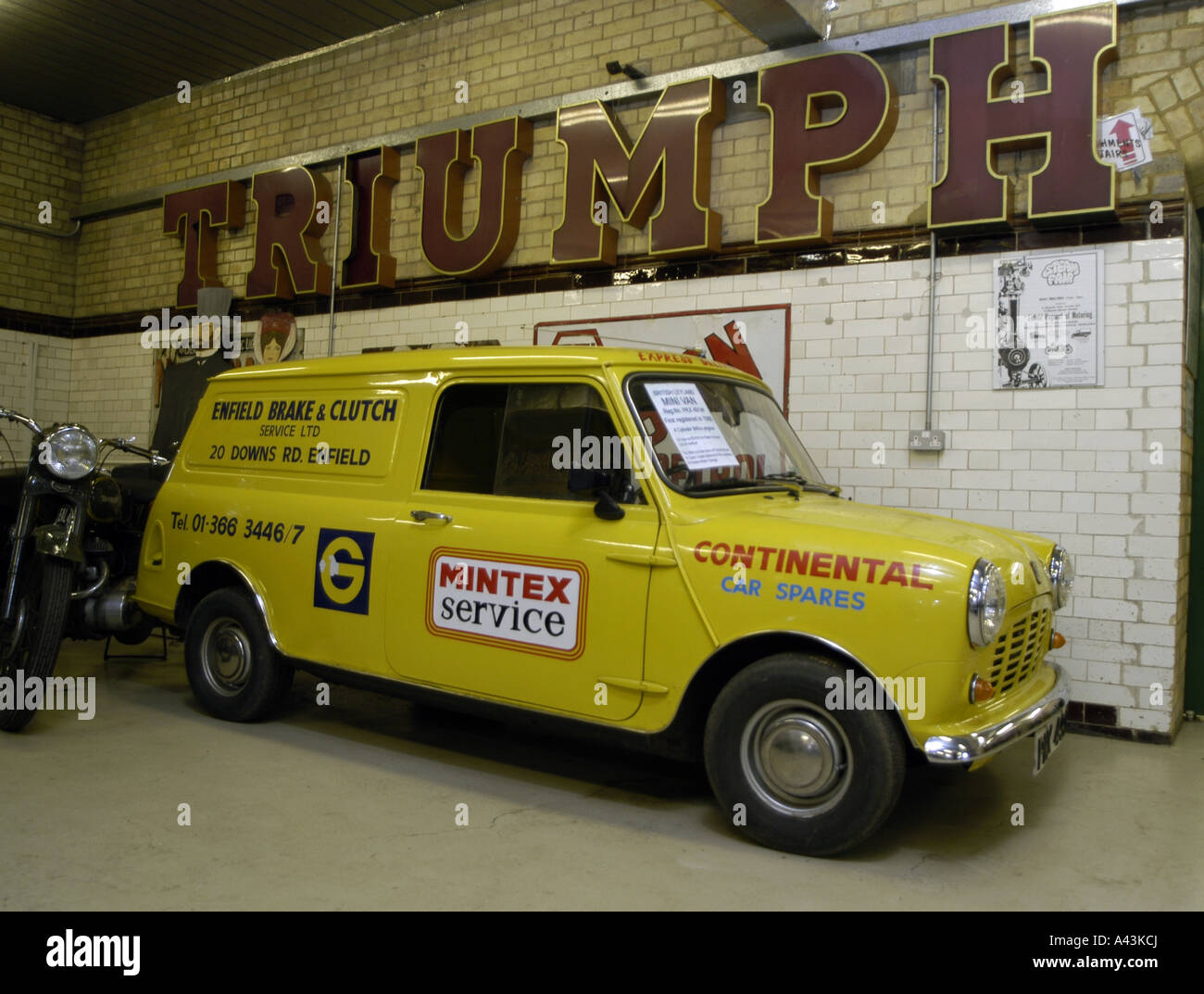 Classic austin mini van hi-res stock photography and images - Alamy