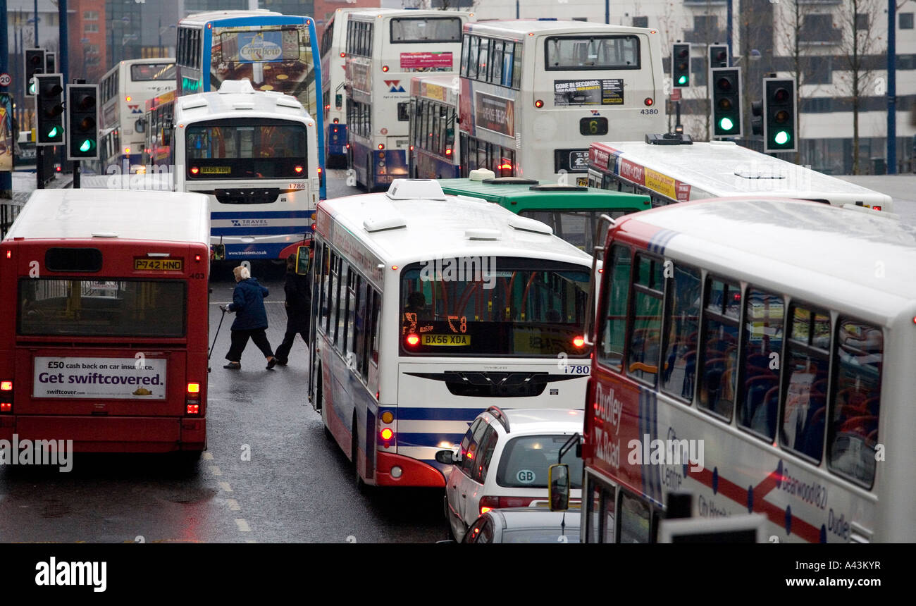 Chaos on the buses Birmingham s bus mall is ground to a halt during ...