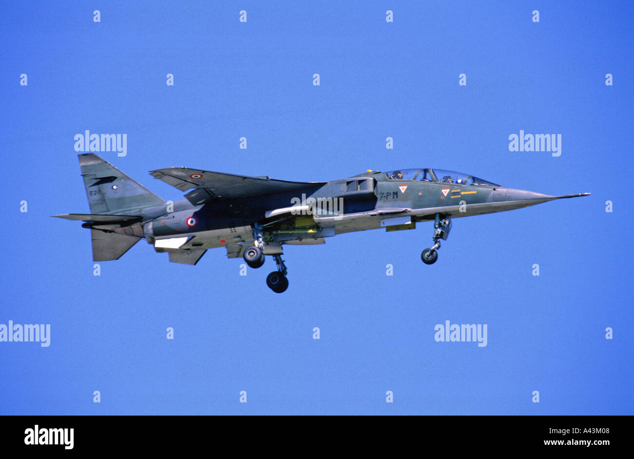French Air Force Jaguar E ground attack aircraft Stock Photo - Alamy