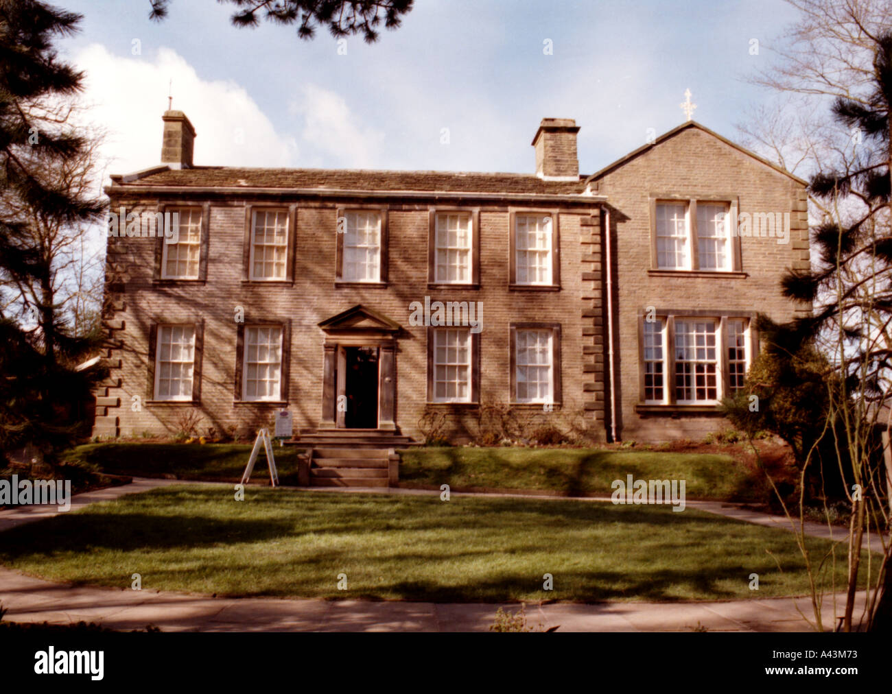 BRONTE PARSONAGE MUSEUM HAWORTH YORKSHIRE ENGLAND Stock Photo - Alamy