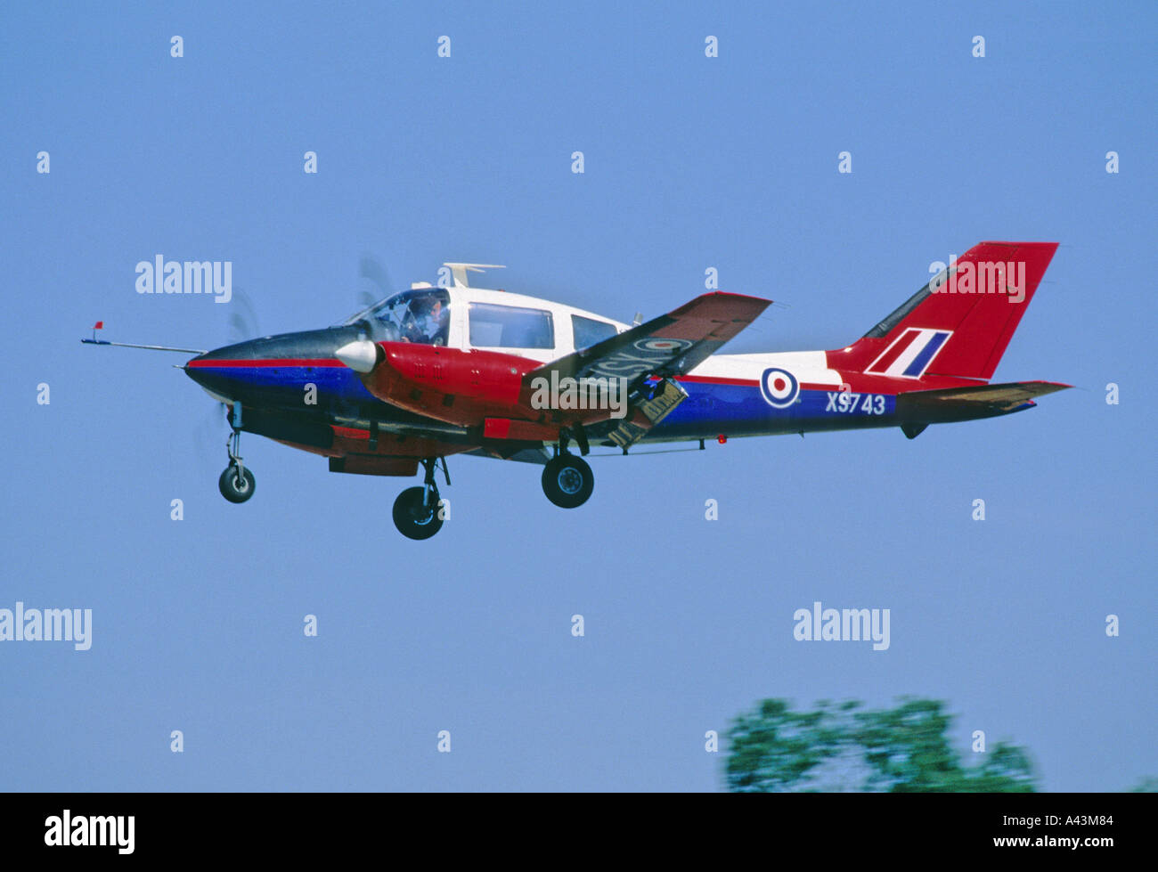 RAF Beagle Bassett CC2 Empire Test Pilot School aircraft approaches to ...