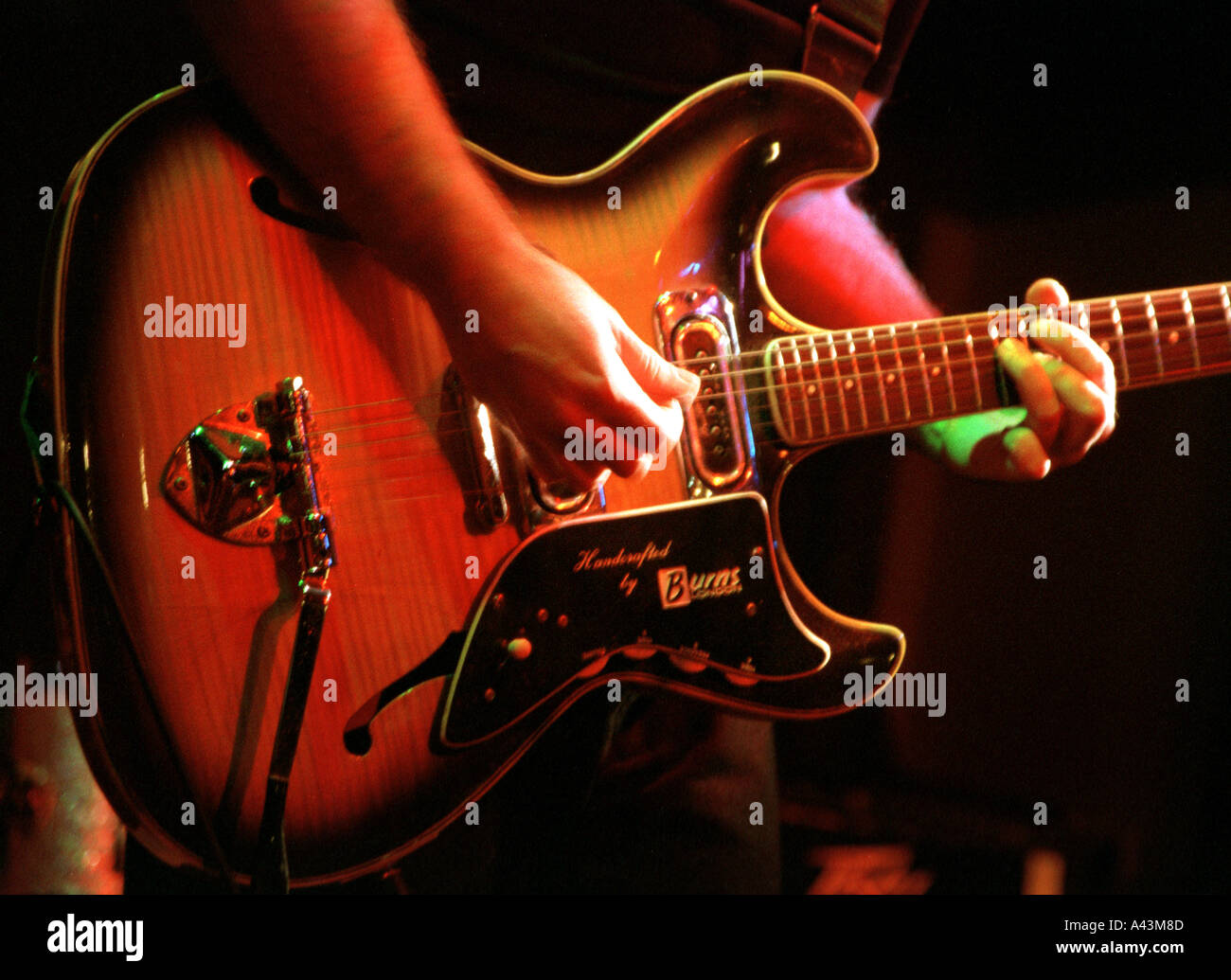 Electric Guitar Being Played High Resolution Stock Photography and ...
