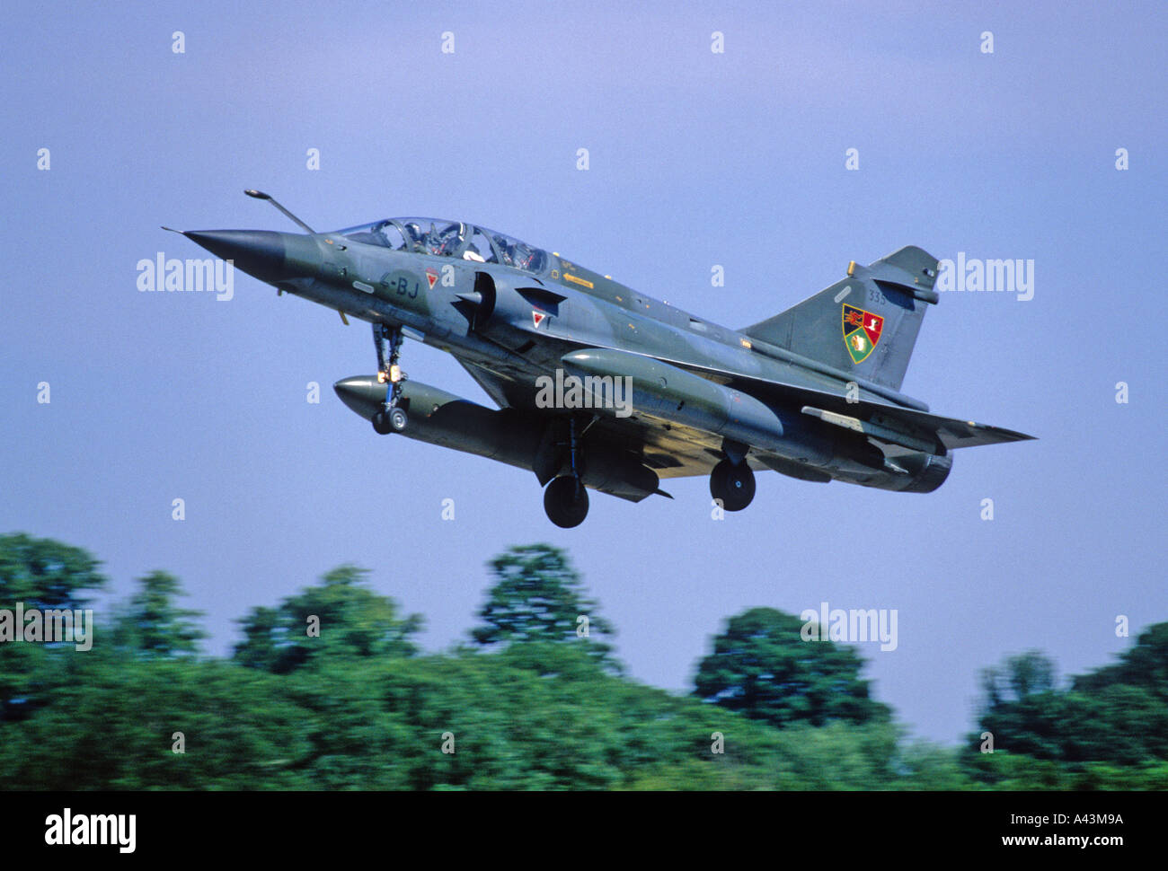 French Air Force Dassault Mirage 2000N nuclear strike aircraft Stock ...