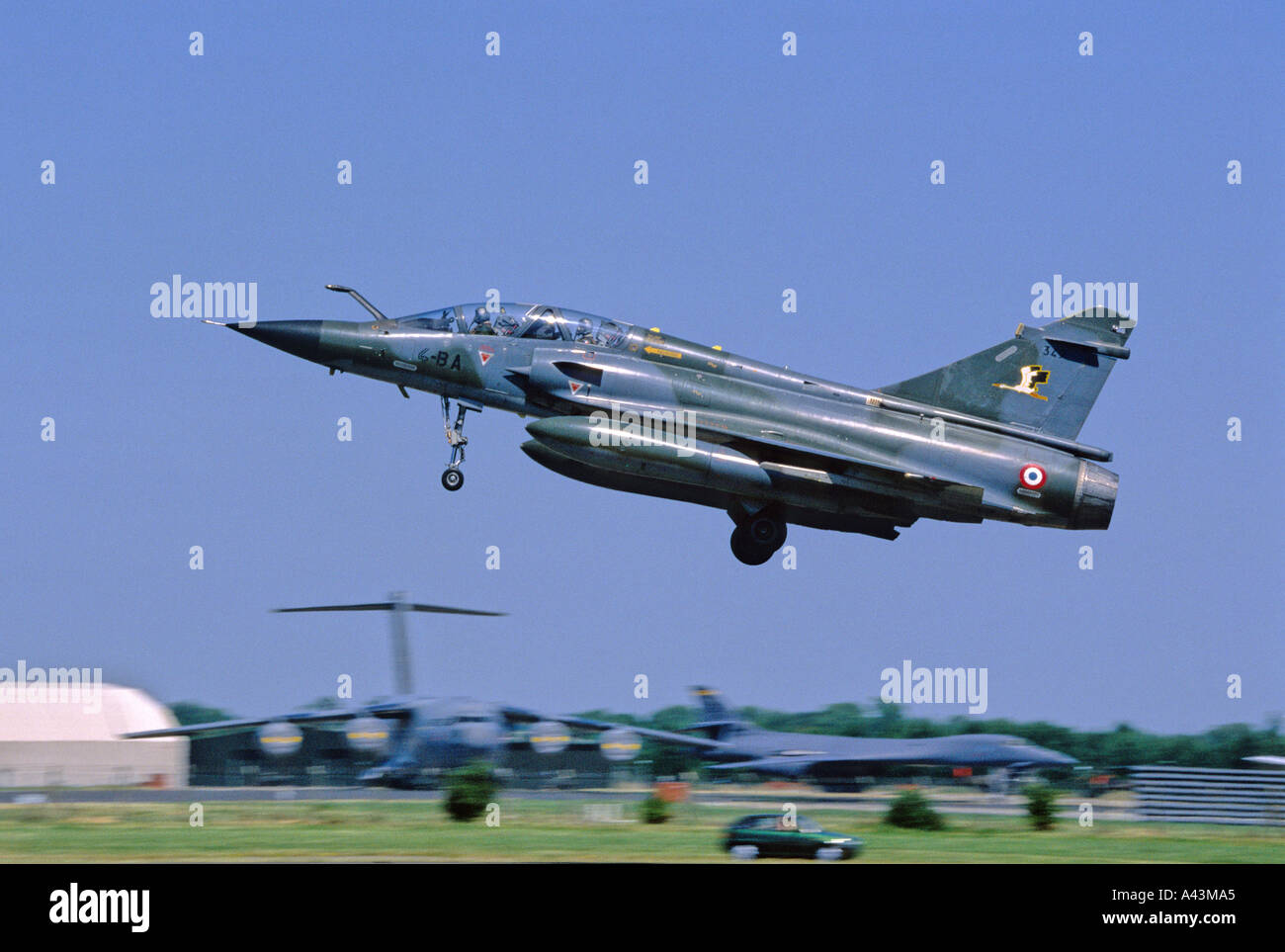 French Air Force Dassault Mirage 2000N nuclear strike aircraft Stock ...