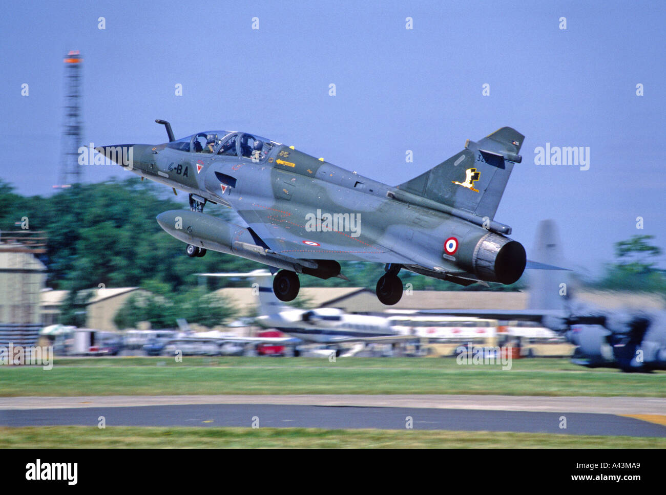 French Air Force Dassault Mirage 2000N nuclear strike aircraft Stock ...