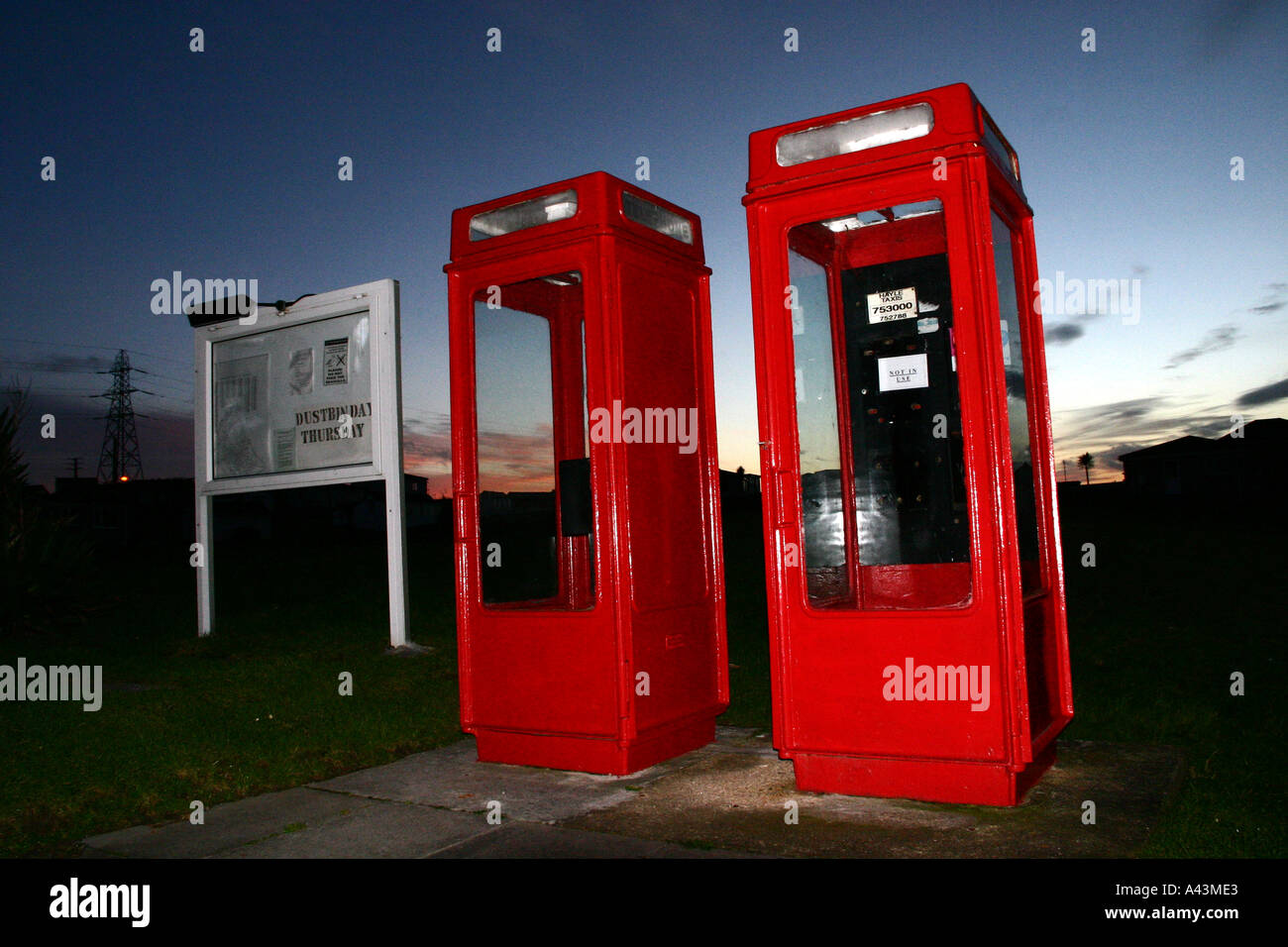 1960 phone box hi-res stock photography and images - Alamy