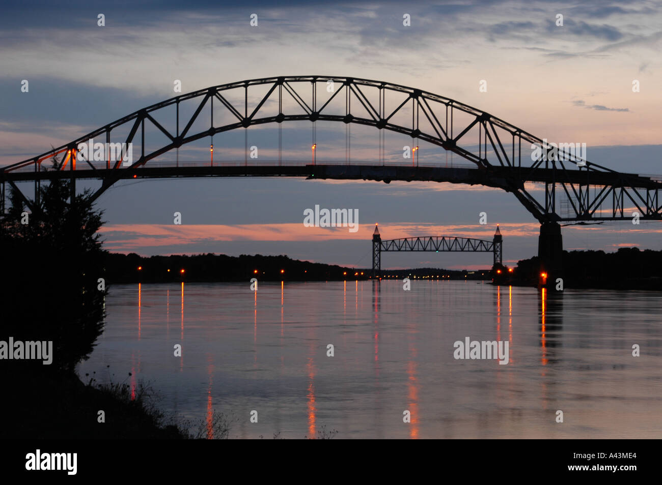 Cape cod canal bridges hi-res stock photography and images - Alamy