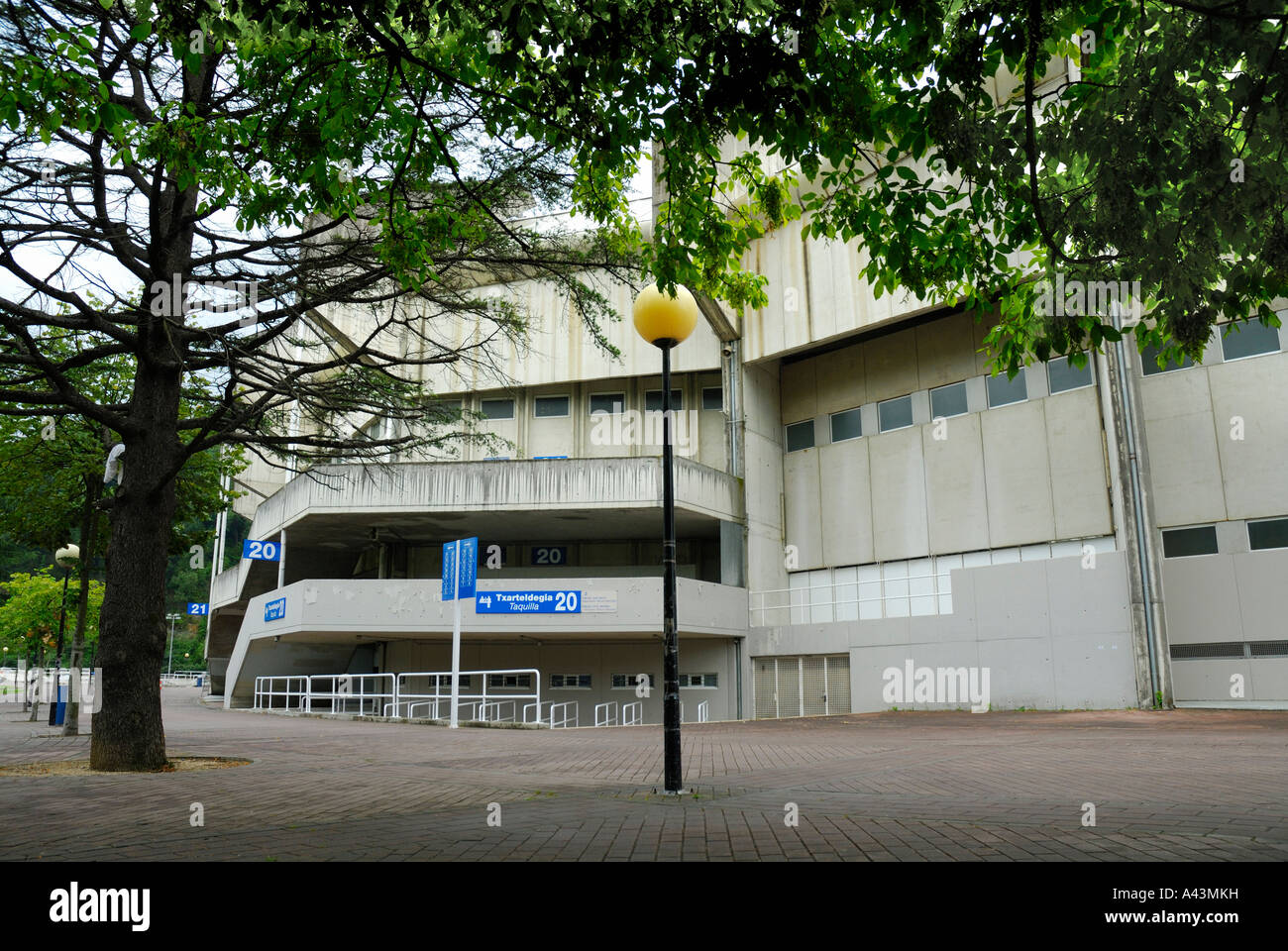 ANOETA STADIUM DONOSTIA SPAIN Stock Photo - Alamy