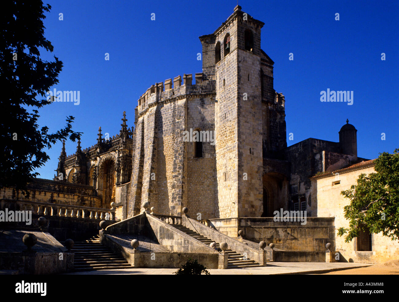 Tomar Portugal The Templar castle and the Convent of the Knights of ...
