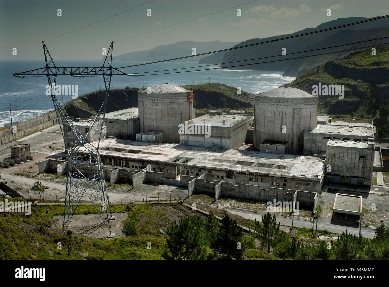 NUCLEAR POWER STATION LEMONIZ BIZKAIA SPAIN Stock Photo - Alamy