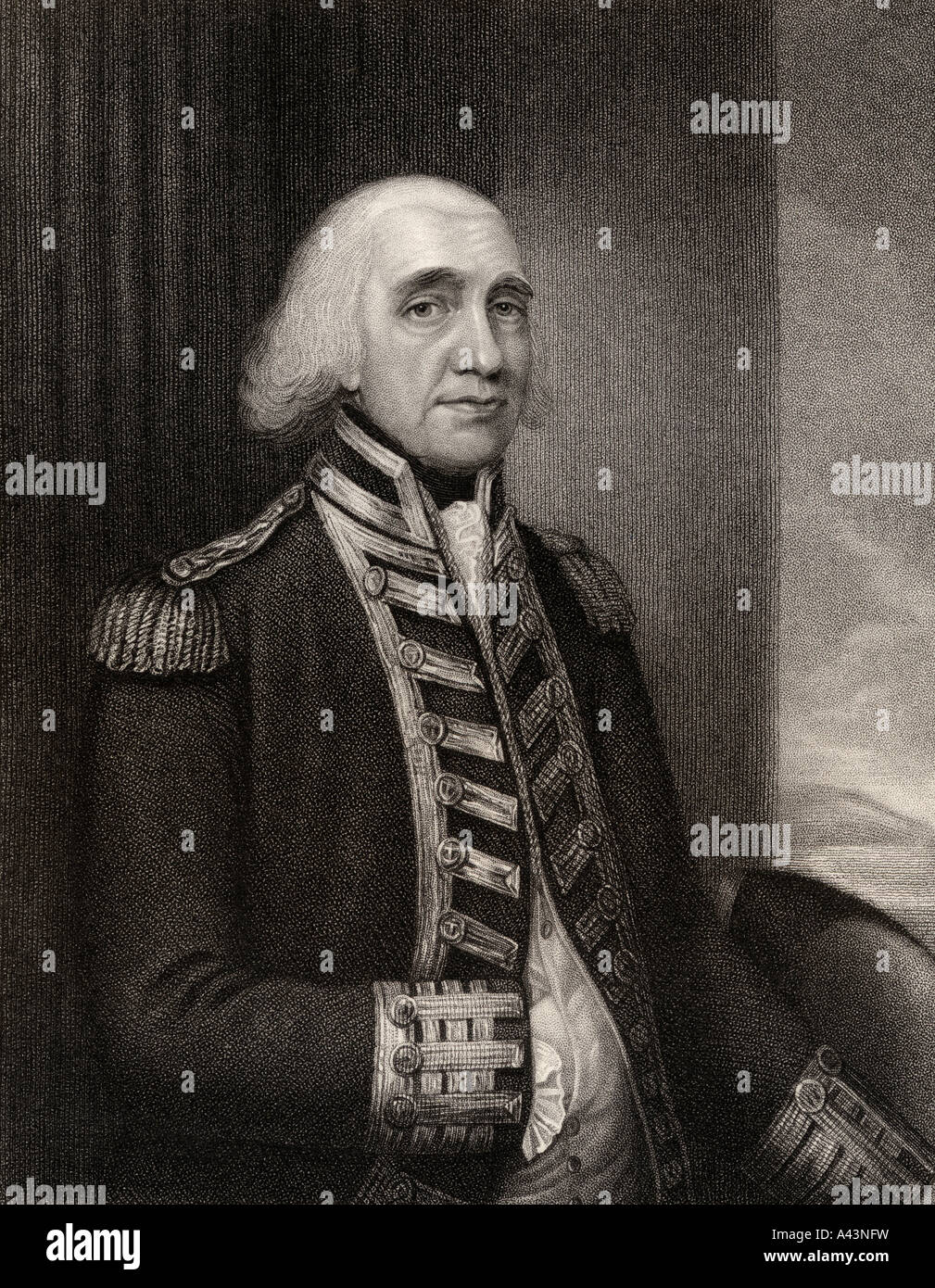 Richard howe 1st earl howe hi-res stock photography and images - Alamy