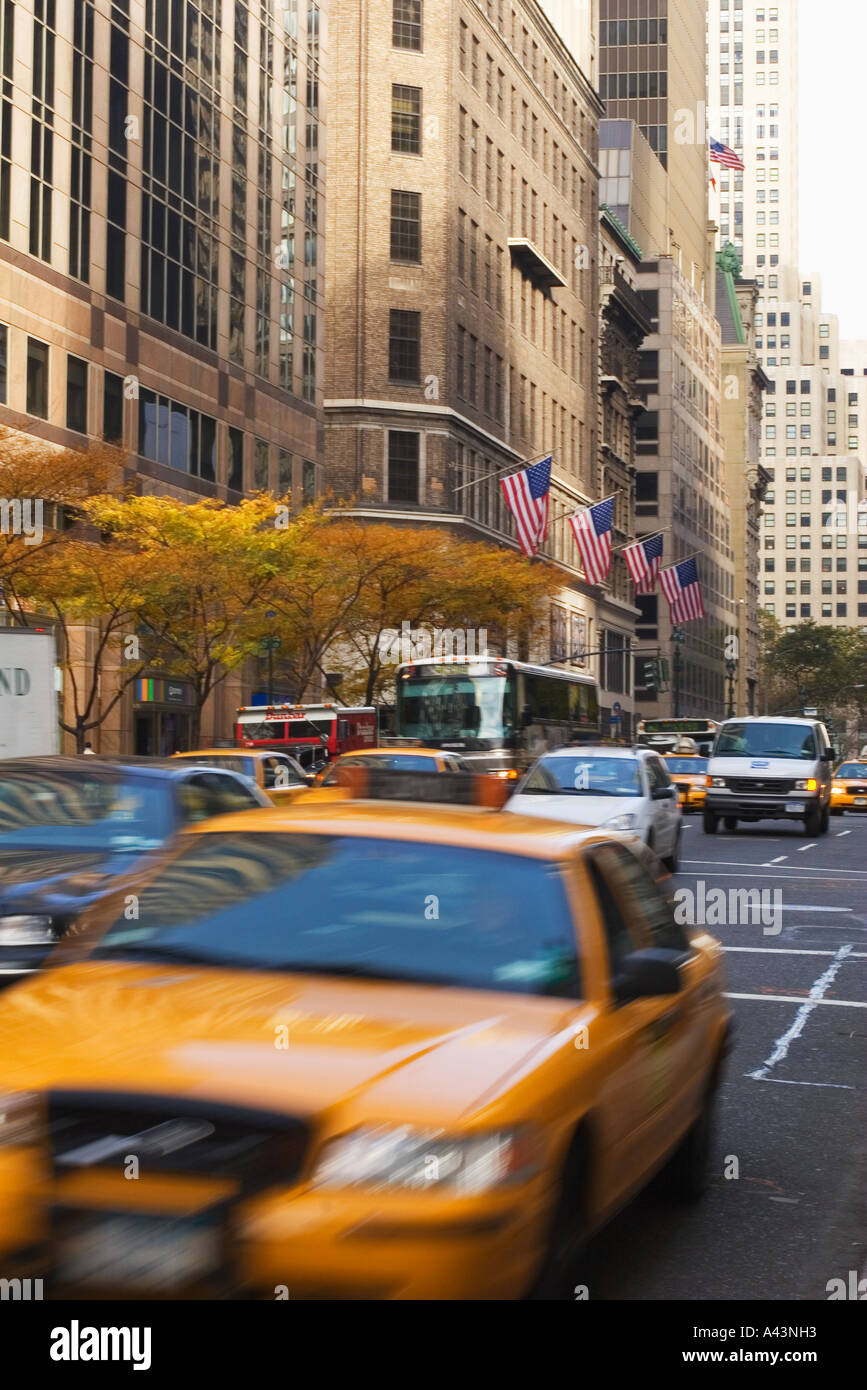 New York City Traffic Stock Photo - Alamy