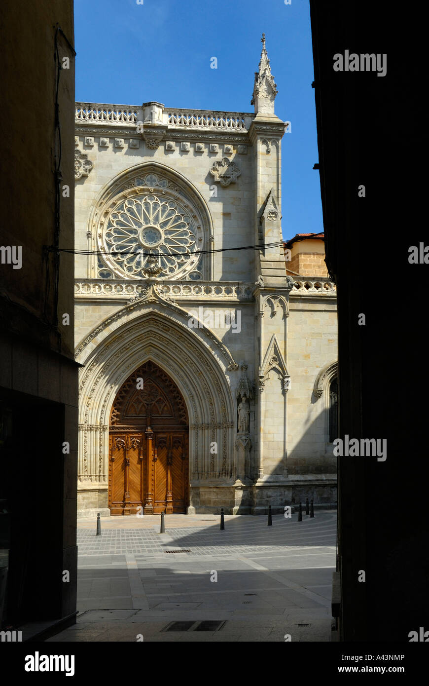 SANTIAGO CATHEDRAL BILBO SPAIN Stock Photo - Alamy