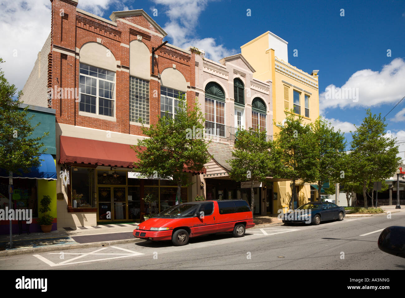 Historic buildings in downtown Ocala Florida, USA Stock Photo - Alamy