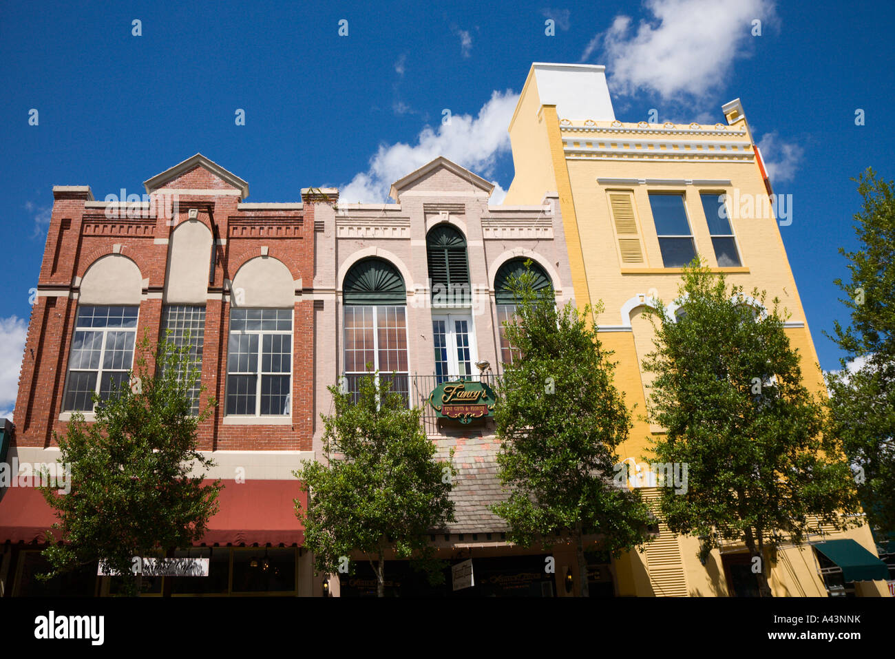 Historic buildings in downtown Ocala Florida, USA Stock Photo - Alamy