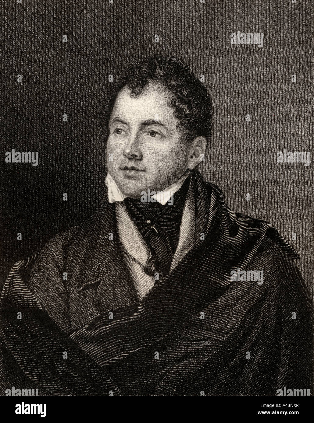 Thomas Moore, 1779 - 1852. Irish poet, singer, songwriter, and ...