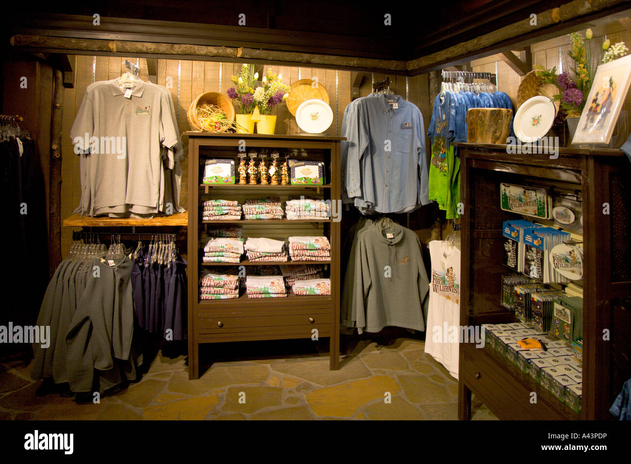 Display at Meadow Trading Post at Fort Wilderness Resort in Walt Disney ...